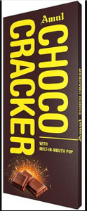 Amul CHOCO CRACKER CHOCOLATE WITH MELT -IN-MOUTH POP || Bars Price in ...