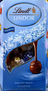 LINDT Lindor Assorted ( Blue ) Milk & White + White + Milk ChocolatE ...