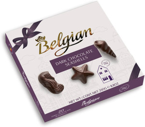 belgian Dark Chocolate Seashells Pure Cocoa With its Profound Flavour ...