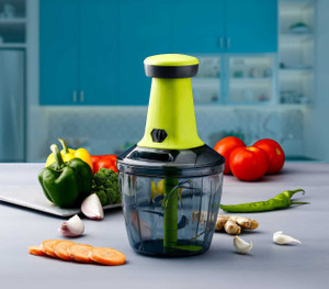 Grecy by - NEO PUSH CHOPPER WITH BLEANDER 950ML Vegetable & Fruit ...