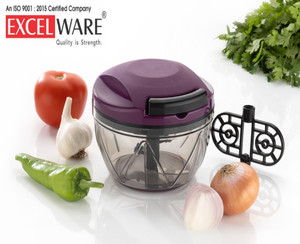 EXCELWARE 500 ML CHOPPER Vegetable & Fruit Chopper Price in India - Buy ...