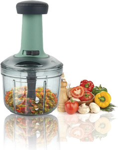 Mataiva push manual chopper for kitchen chooper hand press choper food ...