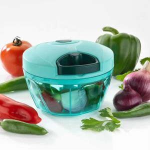 AUTO WINGS Mini Handy Plastic Chopper with 3 Blades for Effortlessly ...