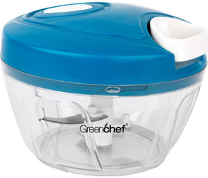 Greenchef Mini 450 ML Stainless Steel Blades Vegetable Chopper Price in ...