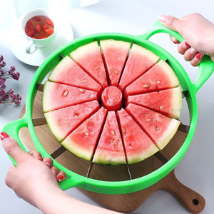 QUISTAL Watermelon Slicer/Cutter with Stainless Steel blades ...