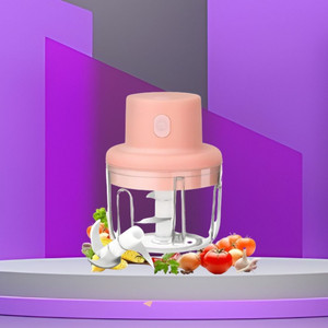 Clairbell Mini Electric Chopper Rechargeable Food Processor with Liquid ...