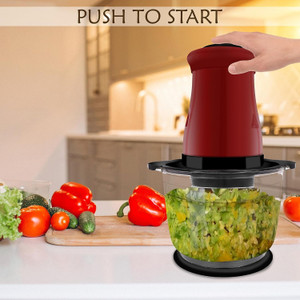 ZENSPIRE Electric Chopper with Stainless Steel Blade/Whisking blade ...