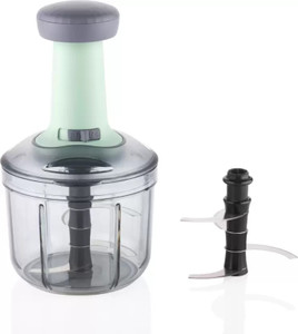 Ashirvad Hand Push Chopper 900 ML with 4 Stainless Steel Blades ...
