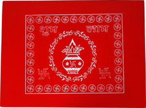 PGen XTRA LARGE 18X24 Inches Designer Wooden Plywood Puja Path Patla ...