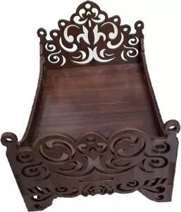 NOGAIYA Laddu Gopal Wooden Beautiful Design Bed Wooden Wooden All ...