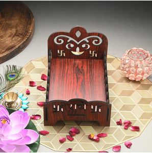 Afast Premium Wooden Carved Pattern Designer Bed For Kanha Ji/Gopal Ji ...