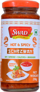 SWAD Hot & Spicy Schezwan 250g | Dip | Spread | Chutney | Marinate ...