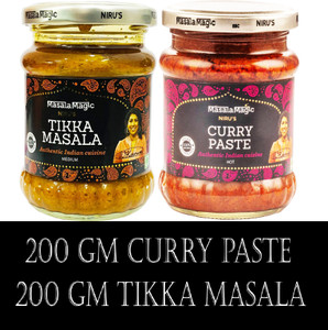 MASALA MAGIC CURRY PASTE & TIKKA MASALA PASTE FRESH READY TO COOK SPICE ...