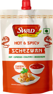 SWAD Hot & Spicy Schezwan 150g | Dip | Spread | Chutney | Marinate ...