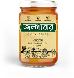 JOLKHABAR BEL PULP | BAEL PULP | WOOD-APPLE PULP 500 g Chutney Paste ...