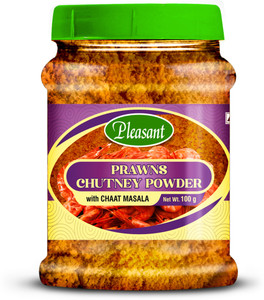 Pleasant Sea Prawns Chutney Powder With Chaat Masala Chutney Powder ...