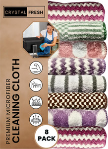 CRYSTALFRESH Soft Microfiber Cloth for Laptop, Monitor & Keyboard ...