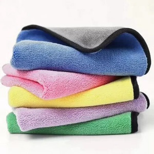 lodhi Multi-Color Highly Absorbent Microfiber Cleaning Cloths (Pack of ...