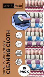 CRYSTALFRESH Soft Microfiber Cloth for Laptop, Monitor & Keyboard ...