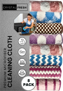 CRYSTALFRESH Multi-Purpose Microfiber Cloth for PC, Keyboard ...