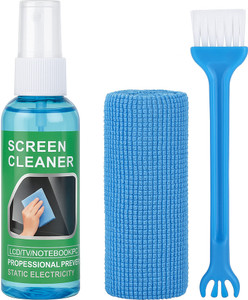 RoaRich 3-in-1 Laptop Cleaning Kit with Spray, Microfiber Cloth & Brush ...