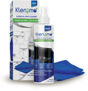 Klenzmo Screen and Lens cleaner with microfiber cloth 250ml for ...