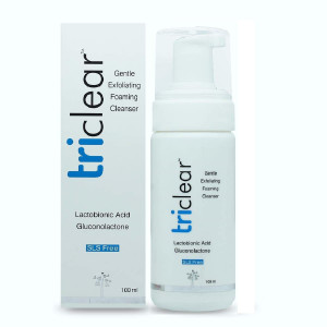 TRICLEAR Gentle Foaming Cleanser | 100ml Face Wash - Price in India ...