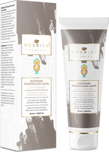 Nourish Mantra Ratrani Moroccan Lava Cleanser | | For Oily Skin | 70ml ...