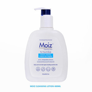 Moiz Cleansing Lotion For face and body 400ml Face Wash - Price in ...