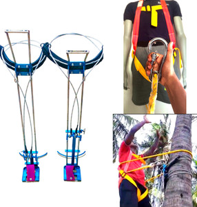 SARA Large Coconut tree climbing Tool With Full body safety belt safe ...