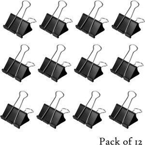 Flipkart.com | Eduway 32 mm Black Binder Clip | Heavy-Duty Binder Clamp ...