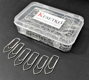 Flipkart.com | KESETKO Steel Paper Clips 35mm, (200 Piece) SKU PP158 ...