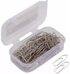 Flipkart.com | RKY Clip/U Clip STANDERD METAL Clip/U Clip 500Pcs in 5 ...