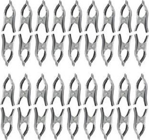 Flipkart.com | Anne-kee 30 PCs Steel Cloth Clip Pegs Dryer Clip Drying ...