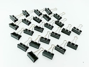 Flipkart.com | Gold Leaf Metal Binder Clip Paper Holding Clips Note Pad ...