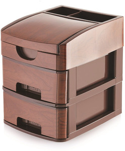 LD LUCIDO DECORE Plastic 2 Tier Containers Berlin Drawer Organiser ...