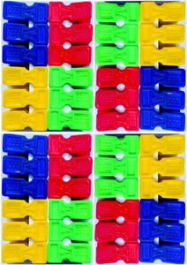 BZILO PACK OF 50 Plastic Cloth Clips for Cloth Drying and Hanging,Cloth ...