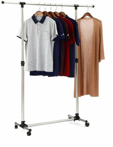 Loop Steel Floor Cloth Dryer Stand Stainless Steel Single Pole Rail ...