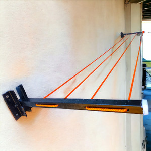 RALVO Steel Wall Cloth Dryer Stand with 4 tier ( 40 feet Rope ) and 150 ...