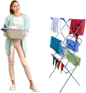 Peng Essentials Steel Floor Cloth Dryer Stand (Extra Wide Arier) Price ...