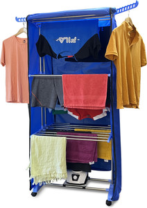 KAWACHI Steel, Plastic Floor Cloth Dryer Stand Electric Clothes Dryer ...