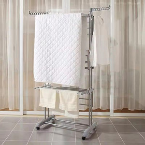 TNG Steel Floor Cloth Dryer Stand Grey Premium Stainless Steel Cloth ...