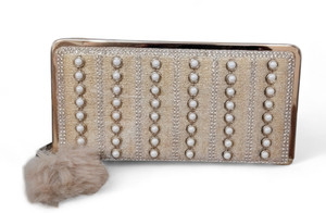 Vaman Design Party Gold Clutch goldan - Price in India | Flipkart.com