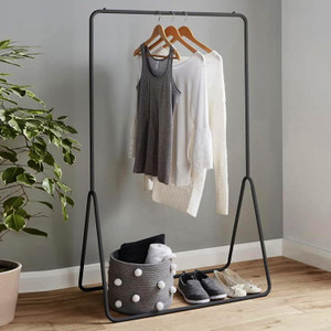 ADA Heavy Duty Metal Cloth Rail, Multipurpose Coat Garment Hanger Stand ...