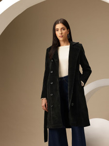 CHEMISTRY Polyester Coat - Buy CHEMISTRY Polyester Coat Online at Best ...