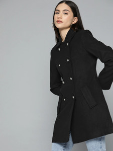 CHEMISTRY Polyester Coat - Buy CHEMISTRY Polyester Coat Online at Best ...