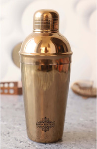 IndianArtVilla 500 ml Steel Cocktail Shaker Price in India - Buy ...