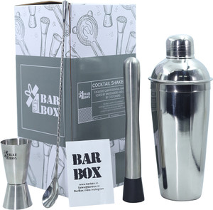 bar box 750 ml Stainless Steel Cocktail Shaker Price in India - Buy bar ...