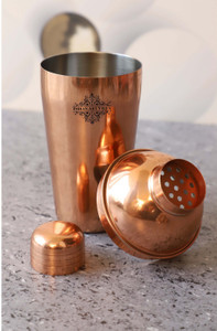 INDIAN ART VILLA Copper Shine Finish Wine Shaker-Bar Tools 1 - Piece ...