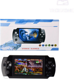 TECHZONE 32 Bit PSP Video Game with Super Mario, Taken-3 and Many More ...